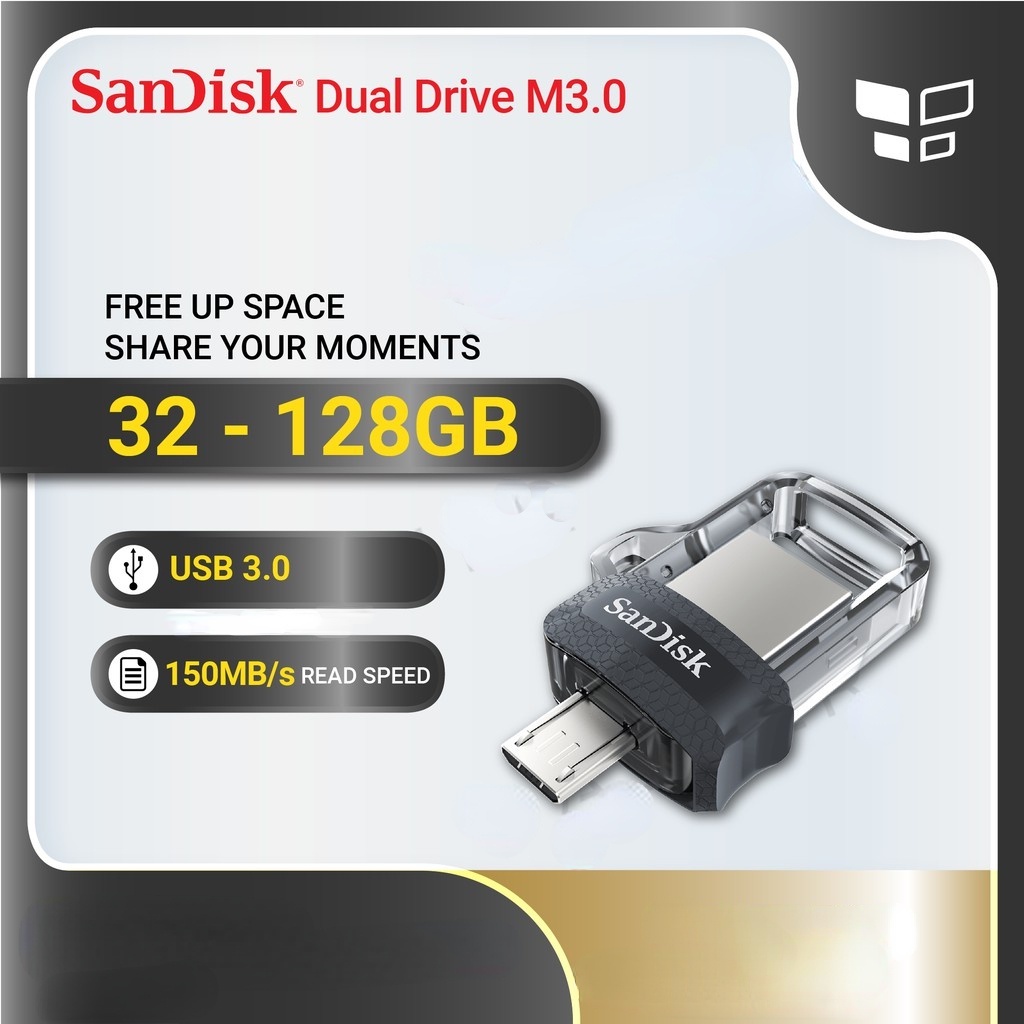 Sandisk OTG Pendrive OTG USB Ultra Dual Drive Usb3.0 M3.0 USB3.1 Type-C ...