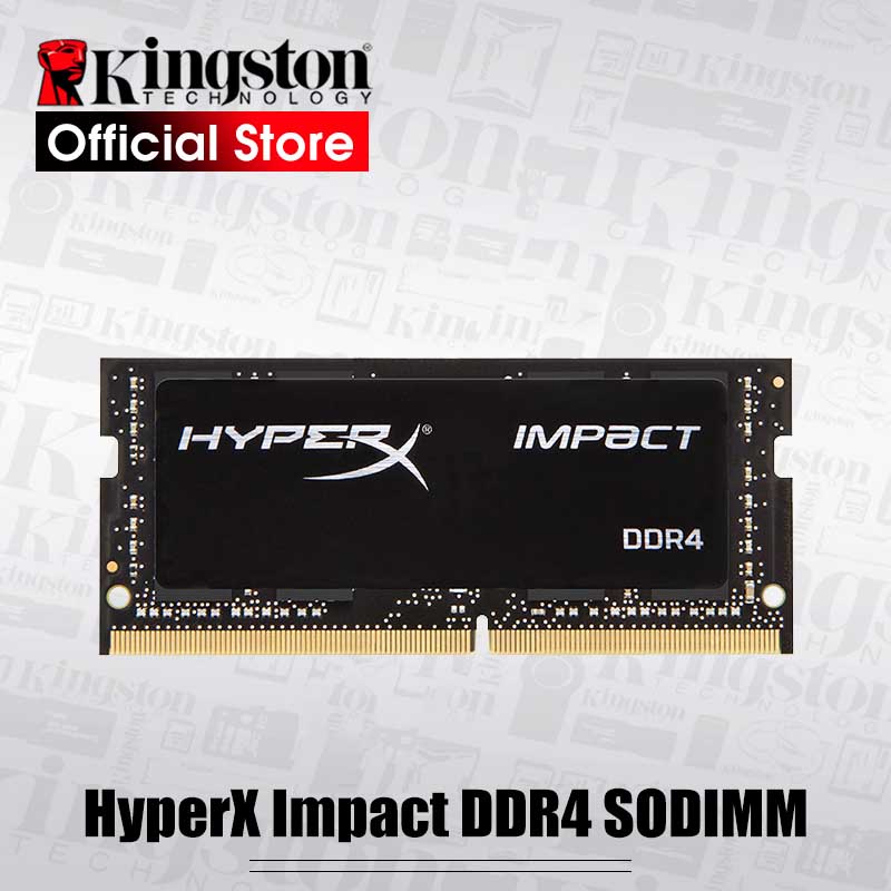 【In Stock】Kingston HyperX Impact DDR4 Ram SODIMM 2666MHz 4g 8gb 16g 32gb CL15 laptop memory 1.2V ...