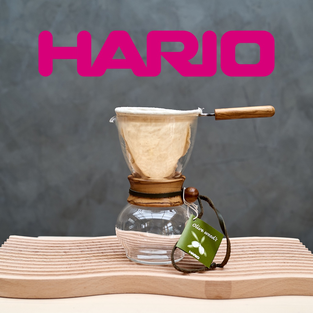 Hario Drip Pot Woodneck Olive Wood for 1cup รุ่น DPW-1-OV | Shopee Thailand