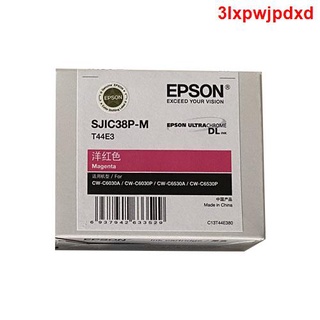 ☏∏ EPSON Epson CW-C6030A/C6530A เครื่องพิมพ์ฉลากสีตลับหมึกเดิม SJIC38P ...