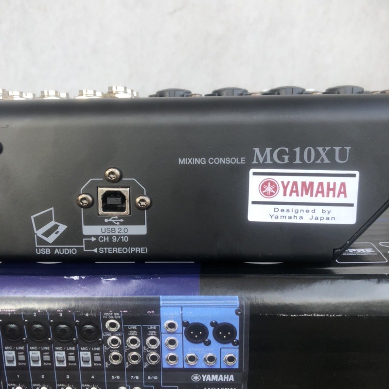 MG10XU Analog Mixer 10 Input เครื่องผสมสัญญาณเสียง มิกเซอร์อนาล็อก 10 ...
