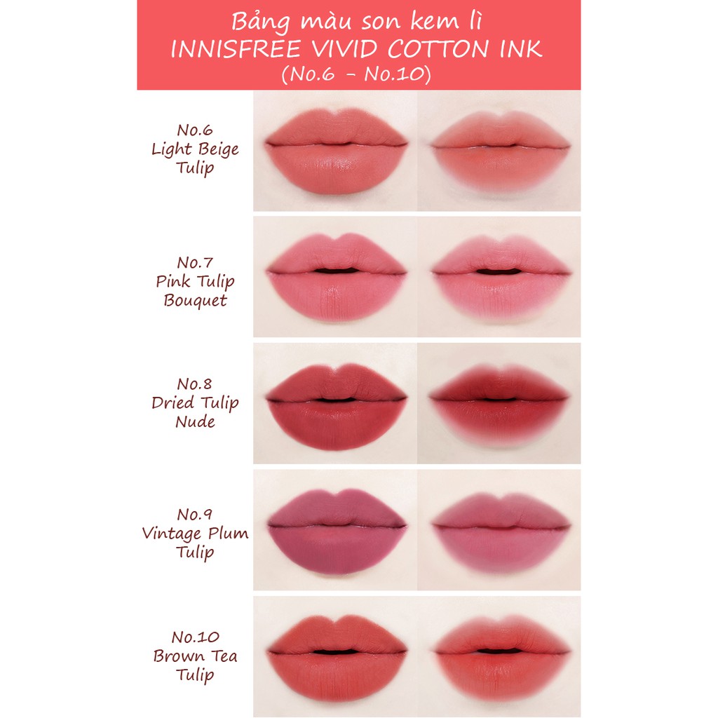 Innisfree Vivid Cotton Ink 4g. xkiv - ug7abhftst - ThaiPick