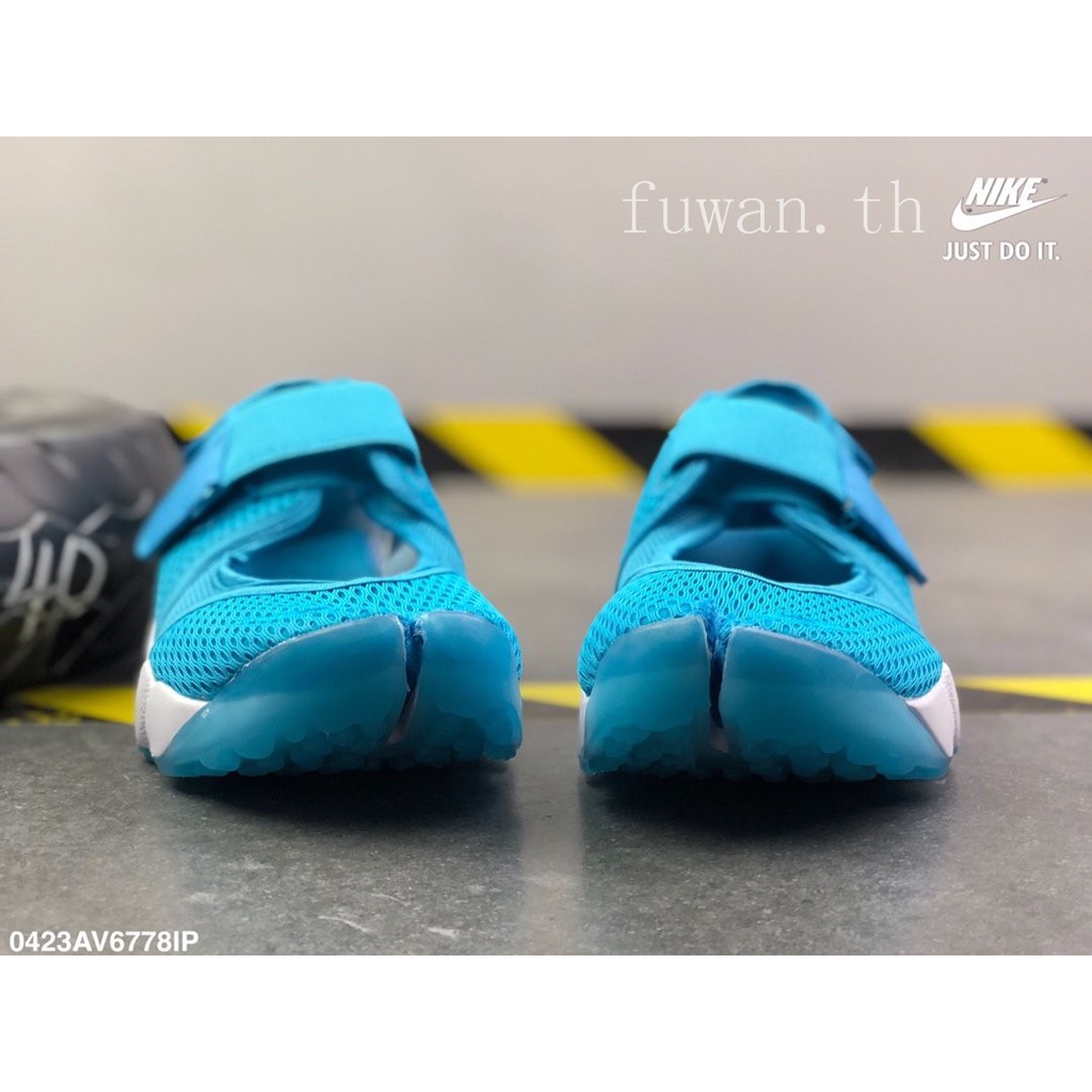 Owentengs ของแท้Nike Air Rift BR รองเท้าระบายอากาศรองเท้าผ้าใบ Velcro ...