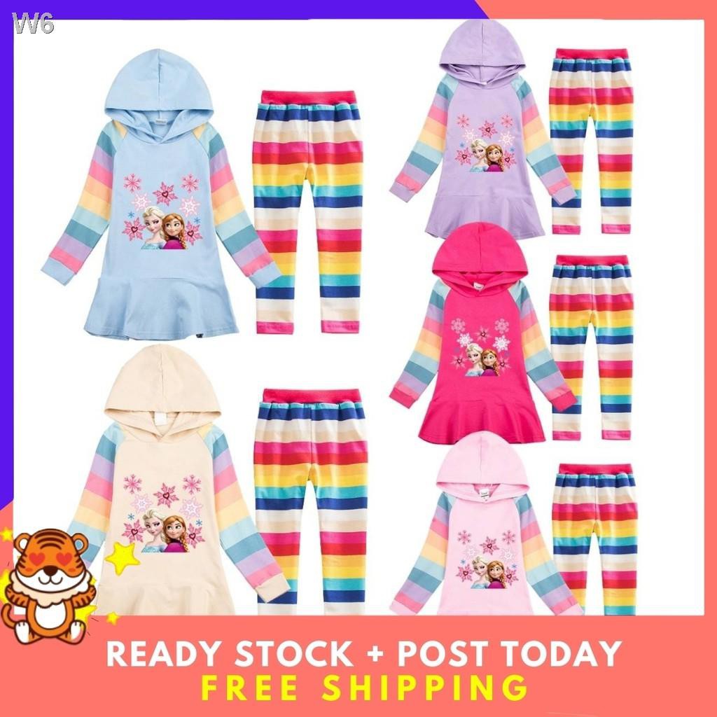 【Best-selling】☫MYF Sweater Cartoon Frozen Princess Elsa & Anna Long ...