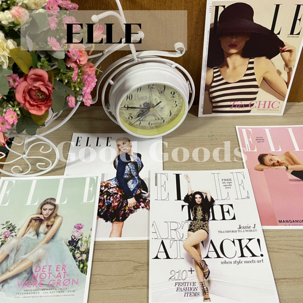 Magazine Card การ์ดปกหนังสือ การ์ดตกแต่ง ปกหนังสือ ปกนิตยสาร โปสการ์ด ...