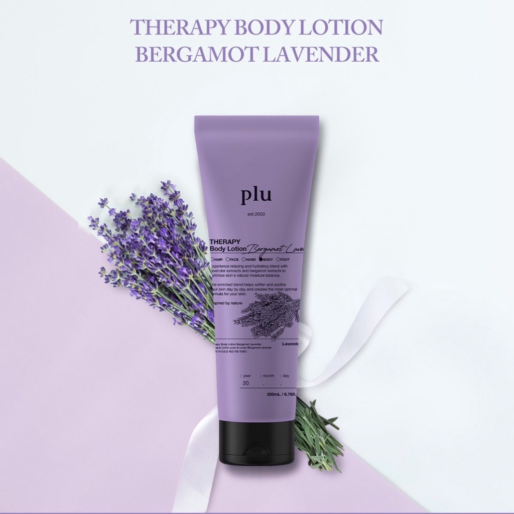 พร้อมส่ง Plu Therapy Body Lotion 200g. โลชั่นบำรุงผิว ของแท้ 100 ...