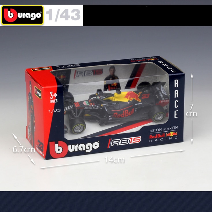 Bburago 143 RB15 RB14 RB13 RB12 RB9 33 3 1 F1 Racing Car Simulation ...