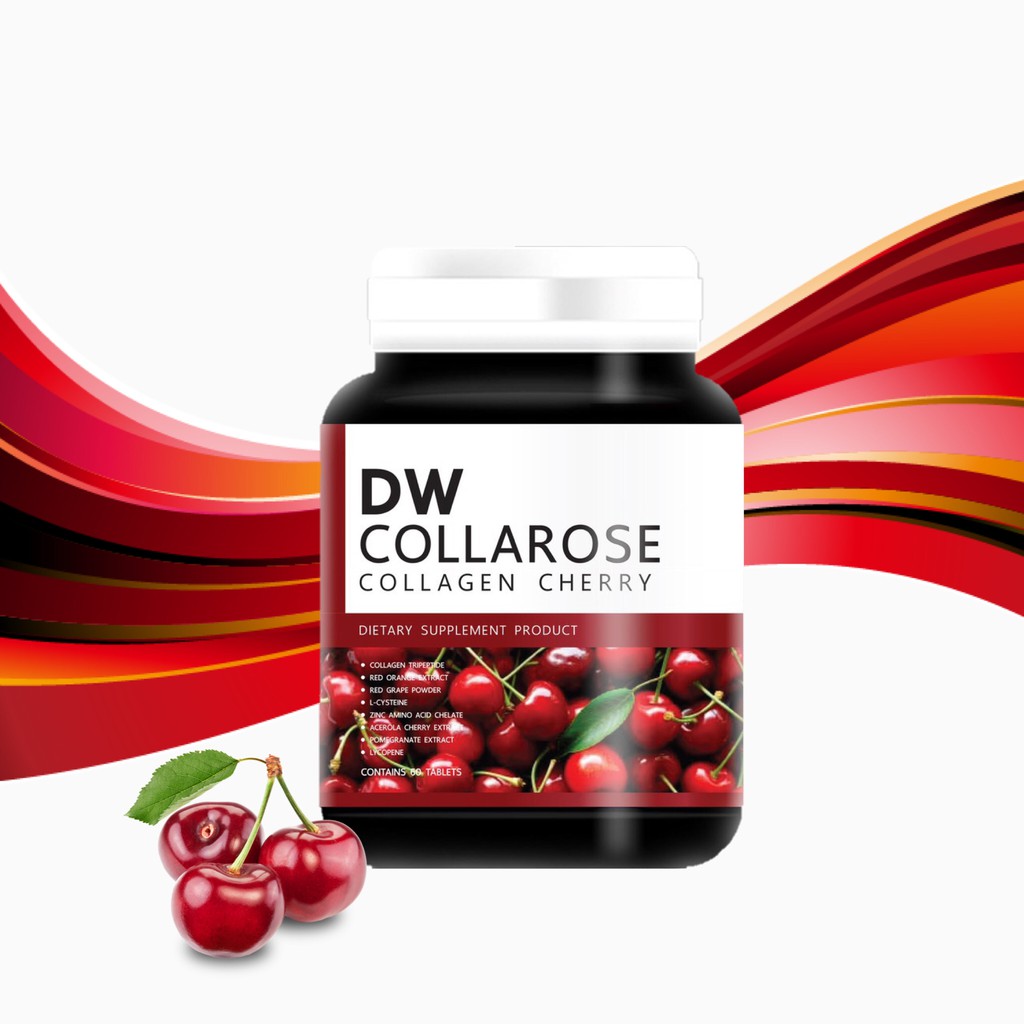 DW Collarose Collagen ดีดับบลิว คอลลาโรส คอลลาเจน 1 กระปุก = 60 แคปซูล - pongsakonsuepaisan ...