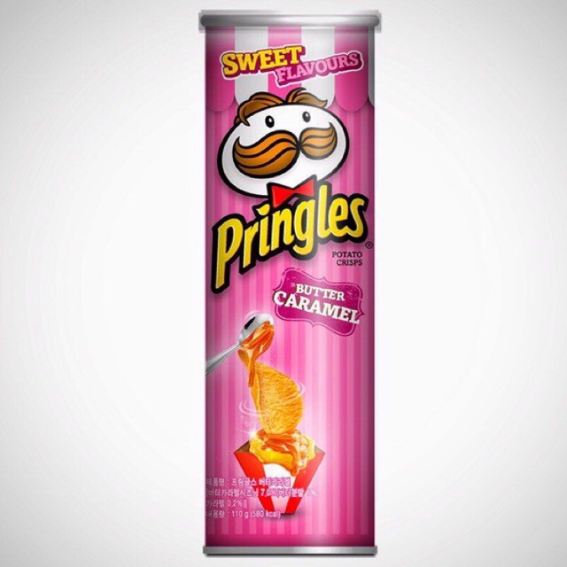 ขนมเกาหลี (พร้อมส่ง)????Pringles butter caramel 110 g???? พริงเกิลส์บัต ...