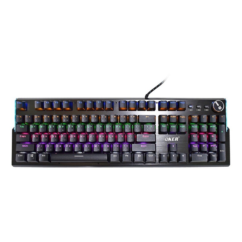 OKER MODELX200 GAME MACHANICAL KEYBOARD - sunantasriharun - ThaiPick