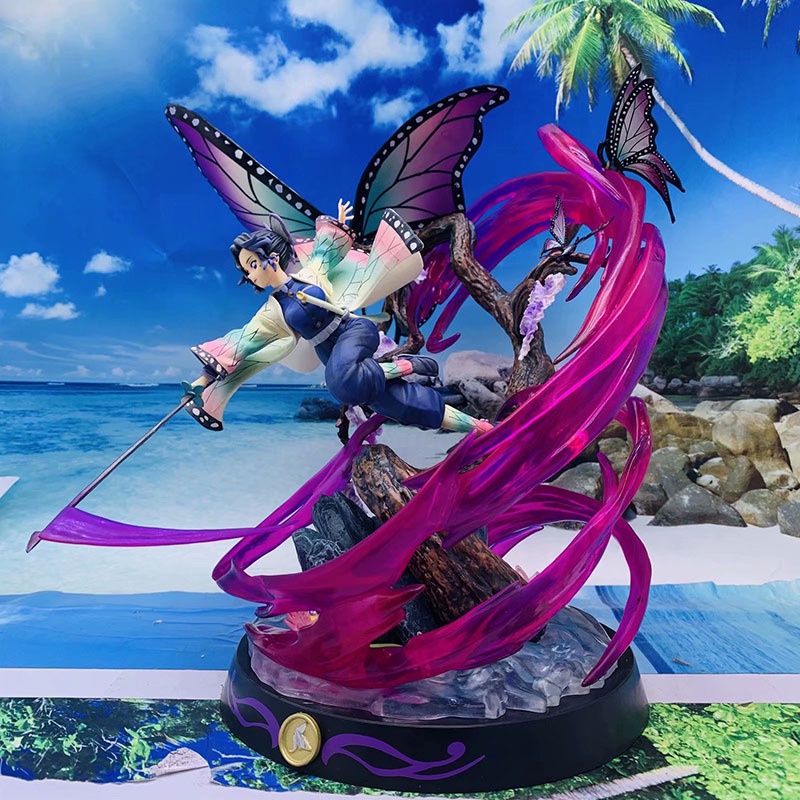Hot Stock31cm Demon Slayer Anime Figure Kochou Shinobu Action Figure ...