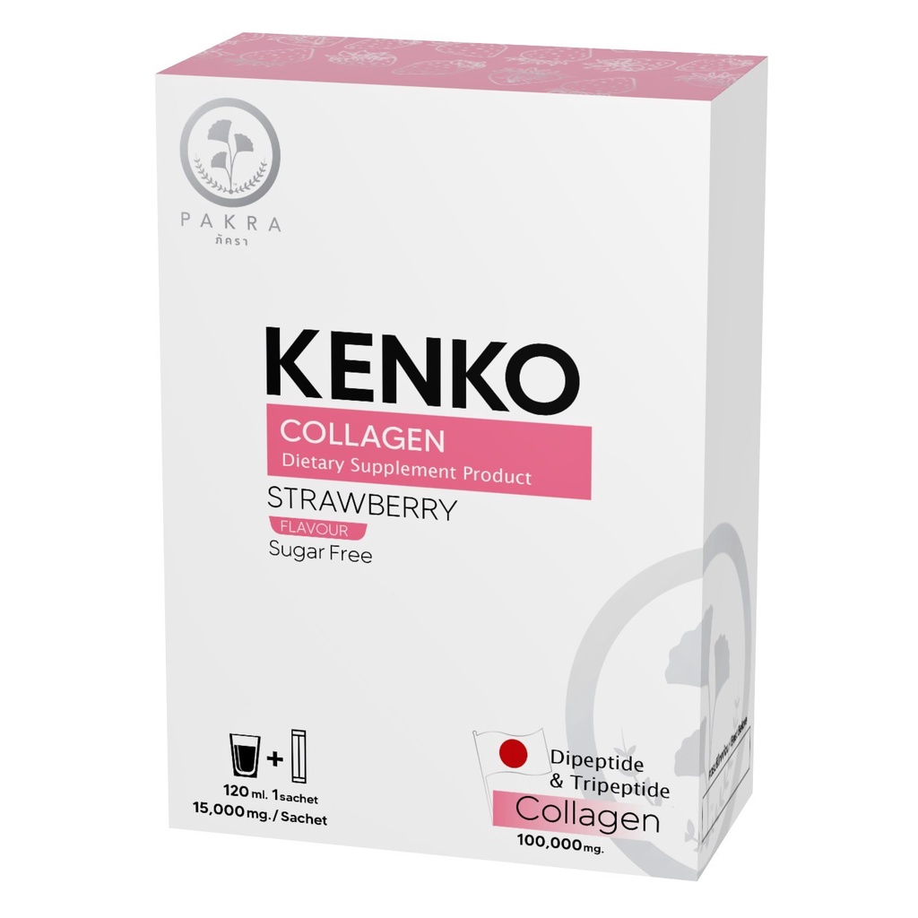 KENKO Collagen - Sugar free/Strawberry flavor | Shopee Thailand
