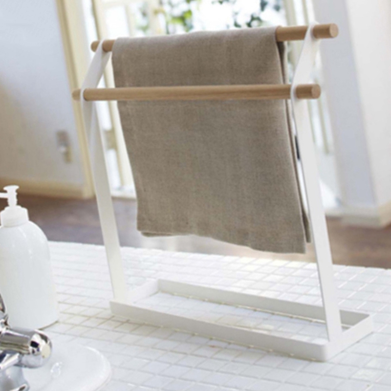 {Northern European-Style Iron Art Towel Rack Kitchen Rags Rack Bathroom ...