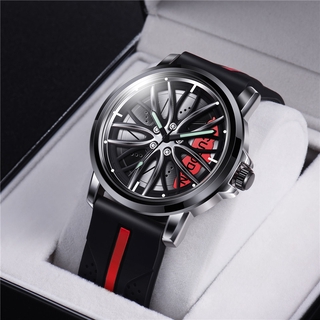 GT Men's Luxury Watch Ferrari Sports Car Watch Sport Rim Hub Wheel ...