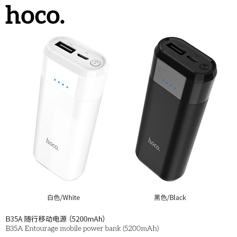Hoco แบตสำรอง รุ่น B35A 5200mAh 2สี พร้อมประกัน 1 ปี XsVv jsU0 ...