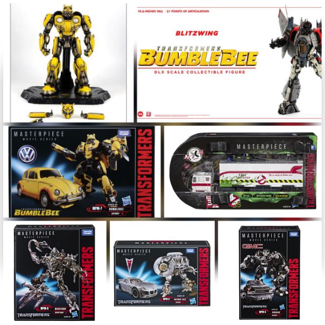 HASBRO X 3A PRESENTS: TRANSFORMERS BUMBLEBEE DLX Series: BLITZWING ...
