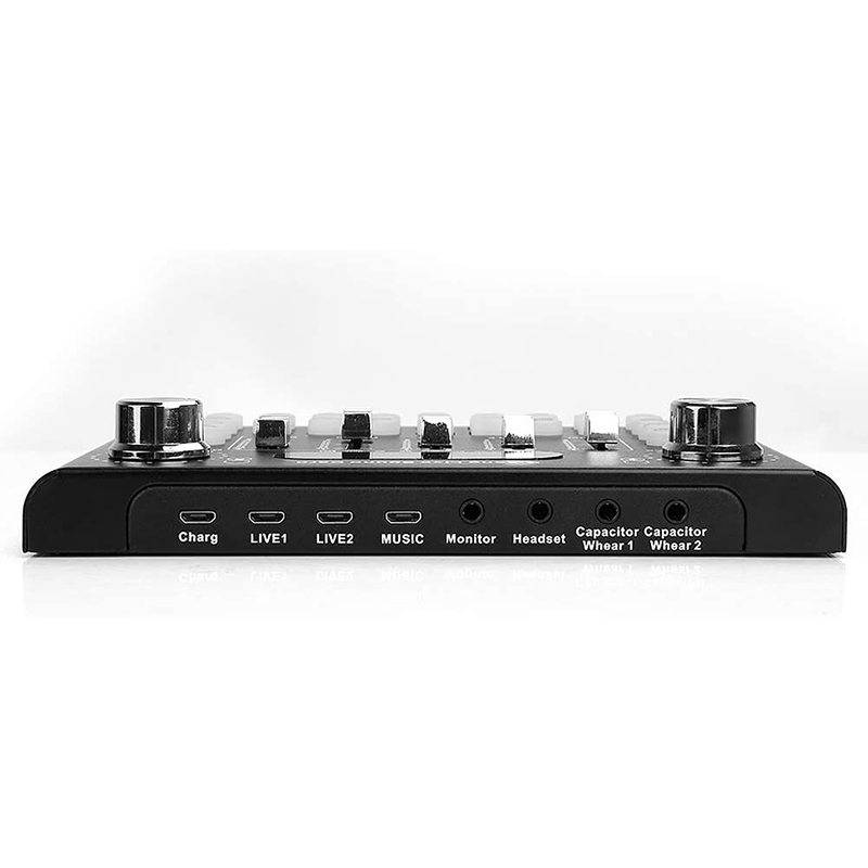 Live Sound Card F9 Universal Voice Change Audio Mixer Adapter Card with ...