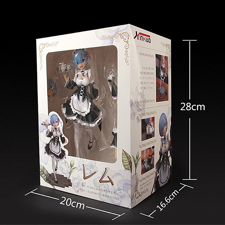 รูป:Anime Re:Life in a different world from zero Rem Figure Face change ...