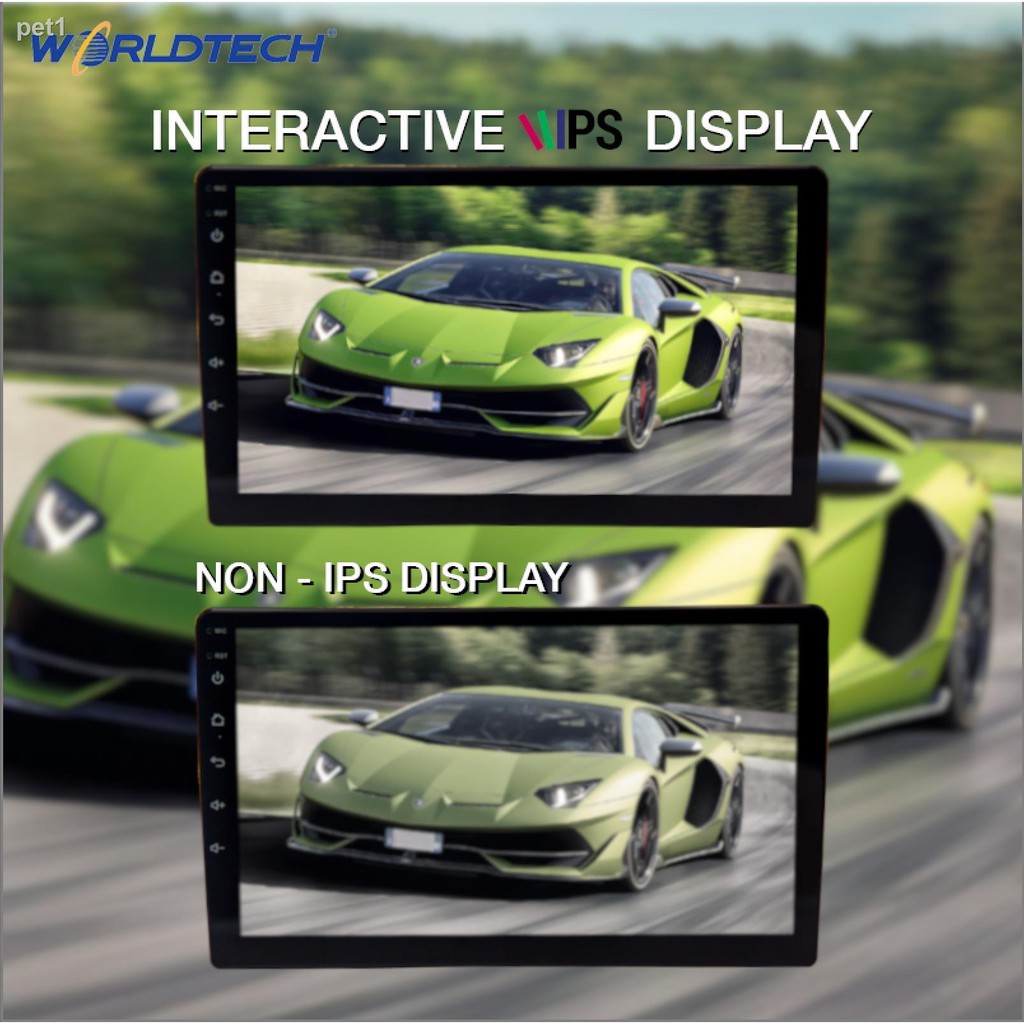 hot ♝Worldtech WT-DDN10-1AND-2GB Android Car Audio System 10-inch IPS ...