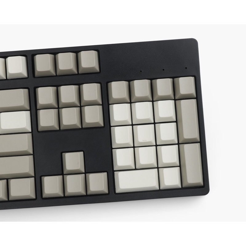 Enjoypbt Blank PBT Keycaps Color Gray-White | Shopee Thailand