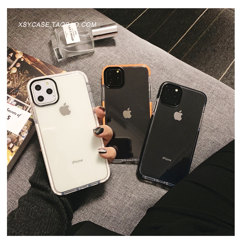 แบรนด์อินเทรนด์ที่เรียบง่ายแอปเปิ้ล 11Pro iPhone วางต้านทานกรณีโทรศัพท์ X เคลือบแม็กซ์ชายและหญิง ...