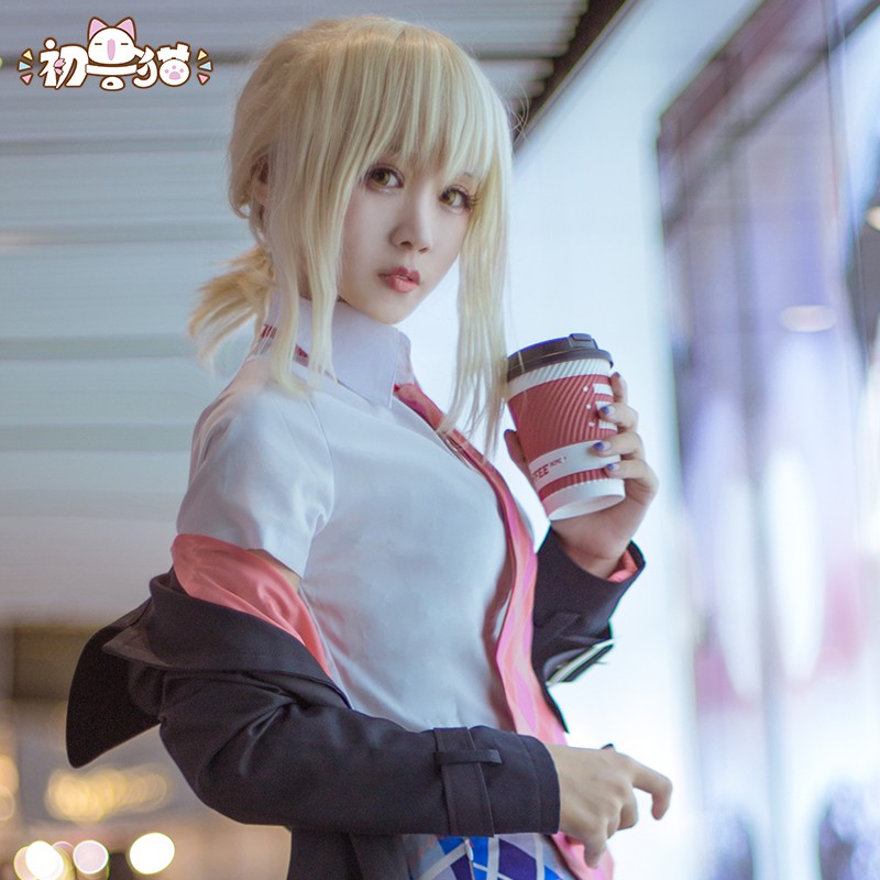 The cos Shop ชุดเสื้อผ้าภาษาอังกฤษสําหรับเด็ก fgo saber Alvial cos Number 336 - and2305979896.th ...