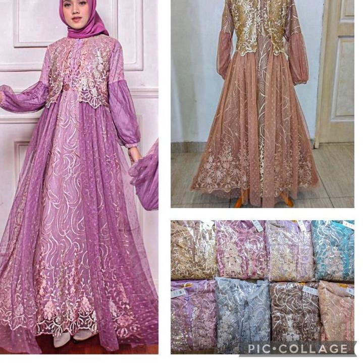 Gamis TILE ลูกโป่ง / GAMIS TUTU ลายจุดกระเบื้อง GAMIS / GAMIS / BRUKAT ...