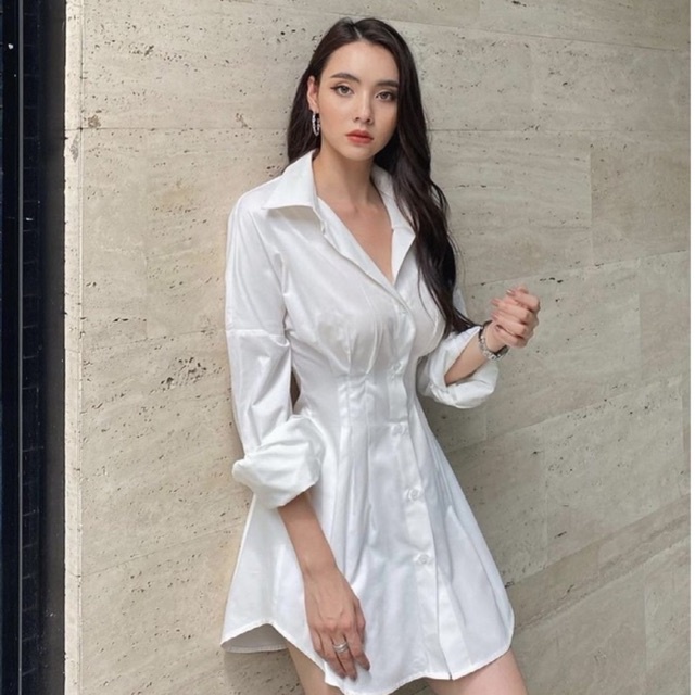 Kimber Shirt Top เสื้อเชิ๊ตเเบบยาว - kimber_official - ThaiPick