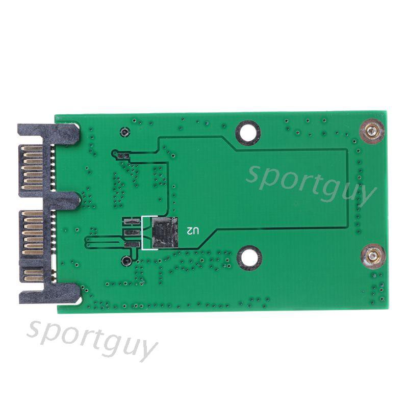 การ์ดอะแดปเตอร์แปลง Pcie Pci - E Msata Ssd To 1 . 8 Micro Sata สําหรับ ...