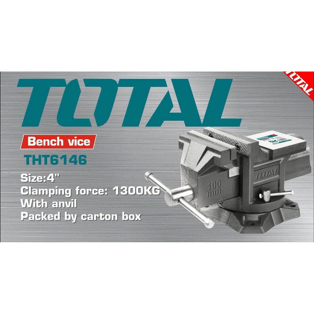 Total ปากกาจับเหล็กมีแท่น ขนาด 8 นิ้ว รุ่น THT6186 | Shopee Thailand