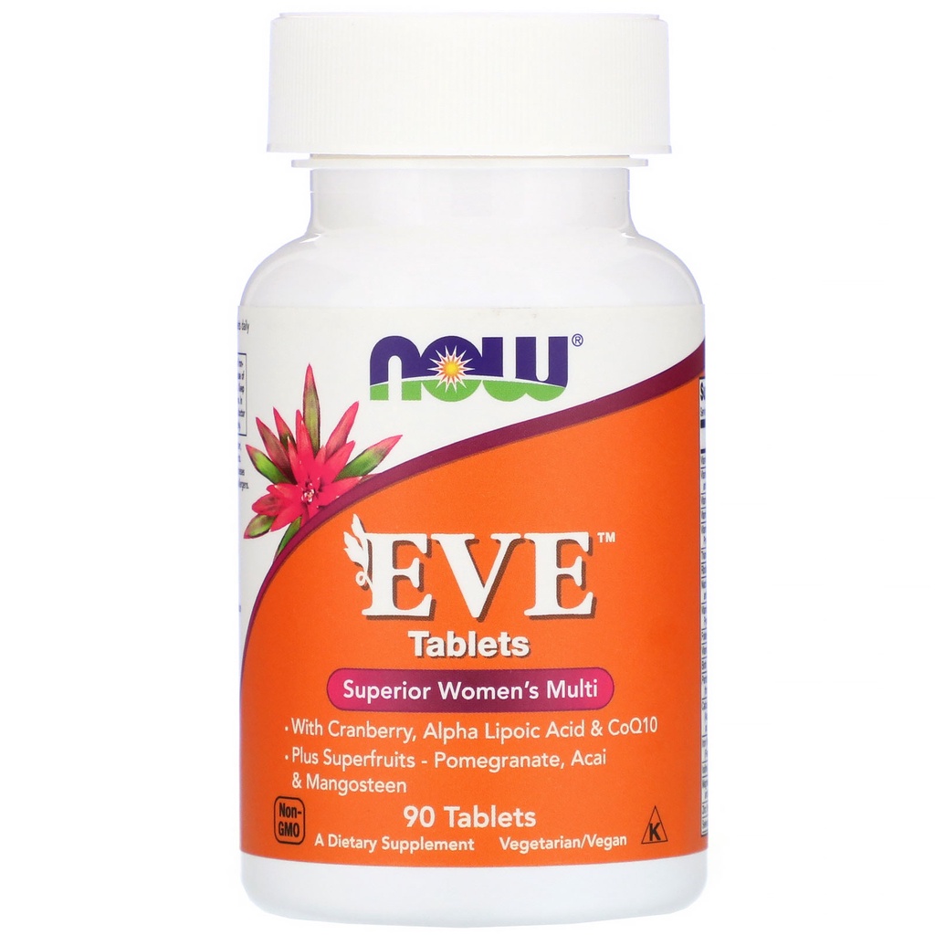 NowFoods Noo Eve Women s Multi Vitamin Supplement Superior Women s Multi 90 เม็ด | Shopee Thailand
