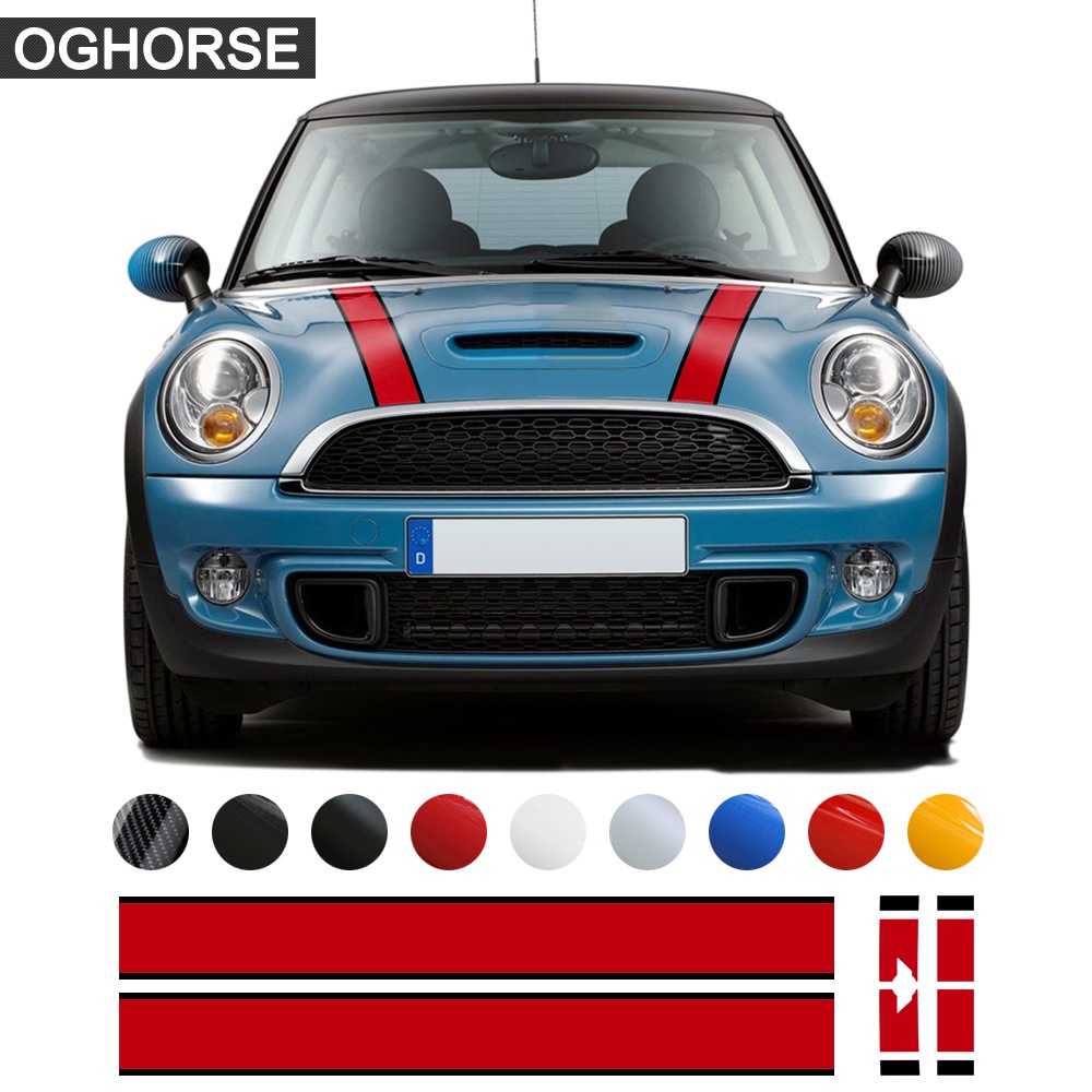 ฟิล์มรถยนต์for Mini Cooper R56 2007-2013 Hatchback Car Styling Hood ...