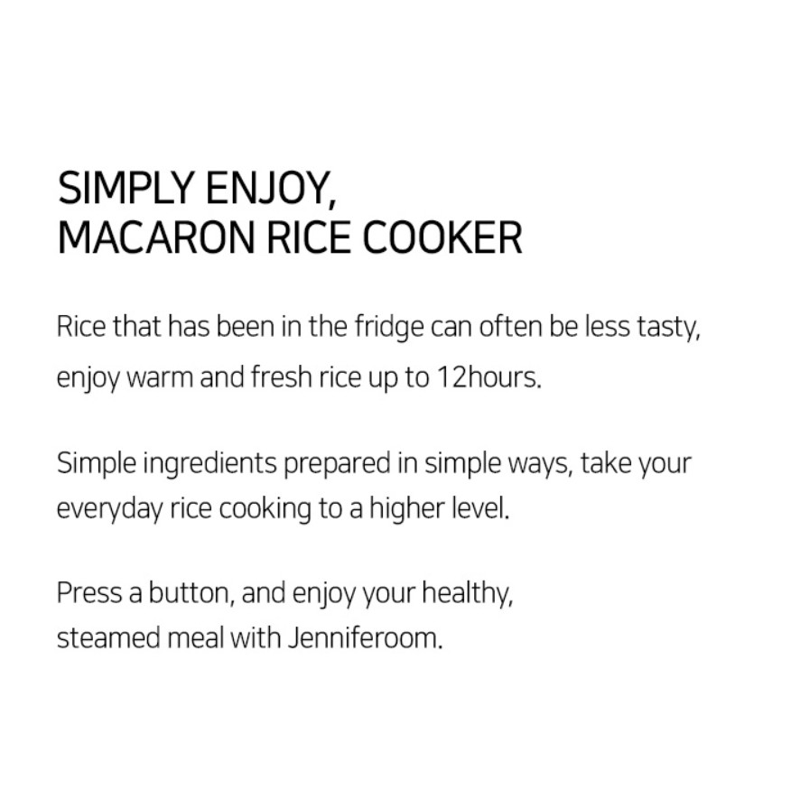 KOREA หม้อหุงข้าวขนาดเล็ก 8 Color Macaron Home Mini Rice Cooker ...