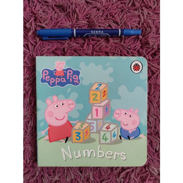 Peppa Pig - Numbers บอร์ดบุ๊ค | Shopee Thailand