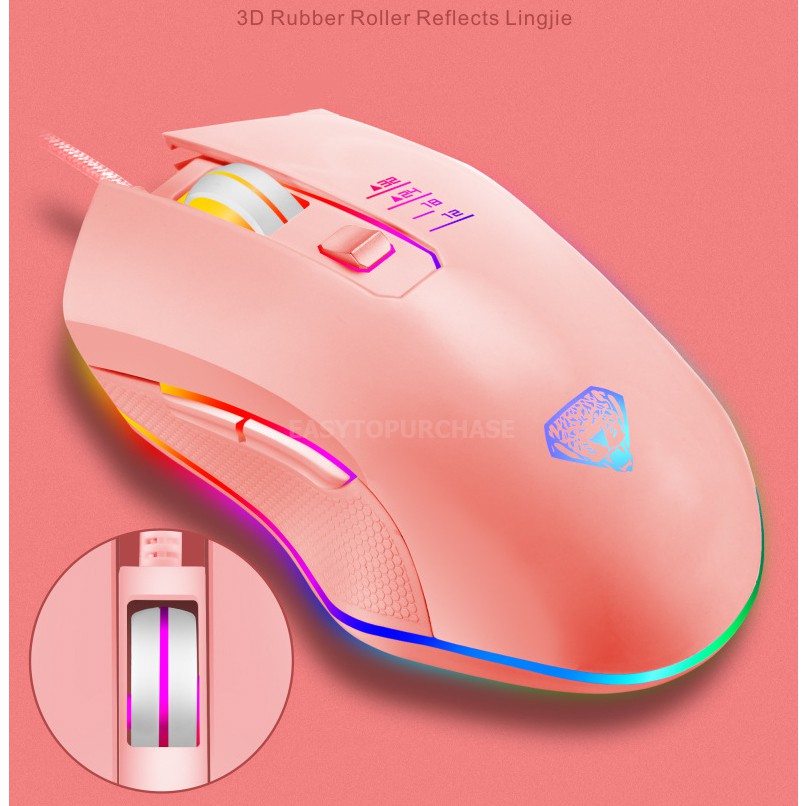 เมาส์สำหรับเล่นเกมส์ DIVIPARD MOUSE GAMING เมาส์ | Shopee Thailand