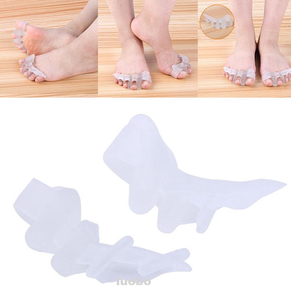Separate Toe Foot Hallux Valgus Orthotics Bunion Splint Safe Silicone ...