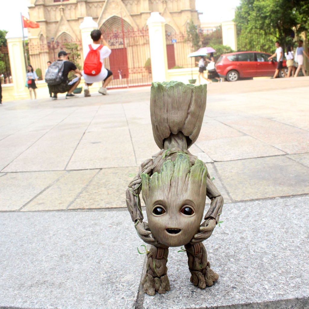 ดิ อเวนเจอร์สHot Toys 1:1 Marvel Guardians of The Galaxy Groot Avengers ...