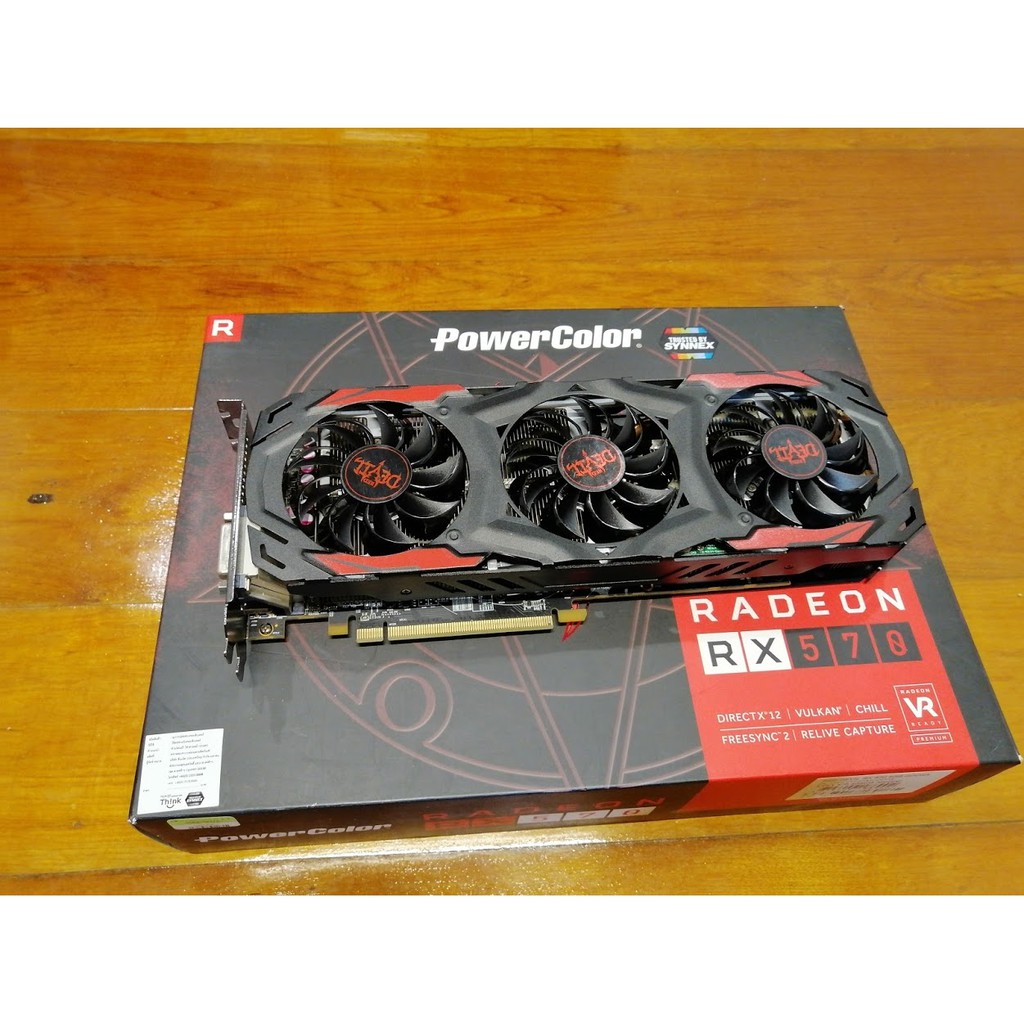 POWERCOLOR RED DEVILE RX570 4GB - winijchai - ThaiPick