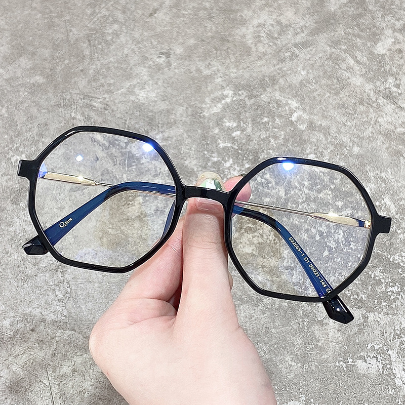 2020 ใหม่ป้องกันแสงสีฟ้าแว่นตาแฟชั่นชายเกาหลีTR90 ตาข่ายสีแดงกรอบแว่นตาหญิงเยลลี่สีสายตาสั้นกรอบ ...