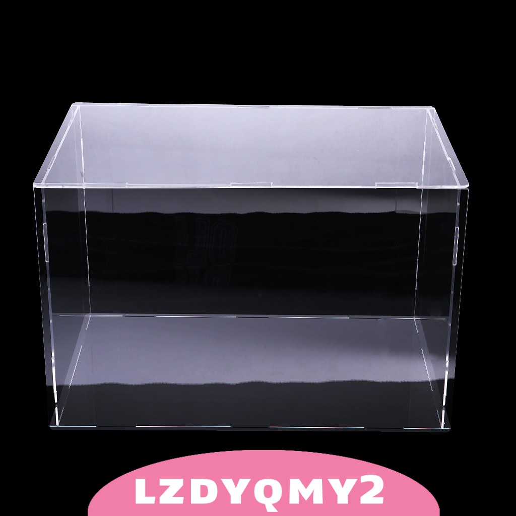 【ins】♘Clear Acrylic Display Box Large Dustproof Protection Doll Model ...
