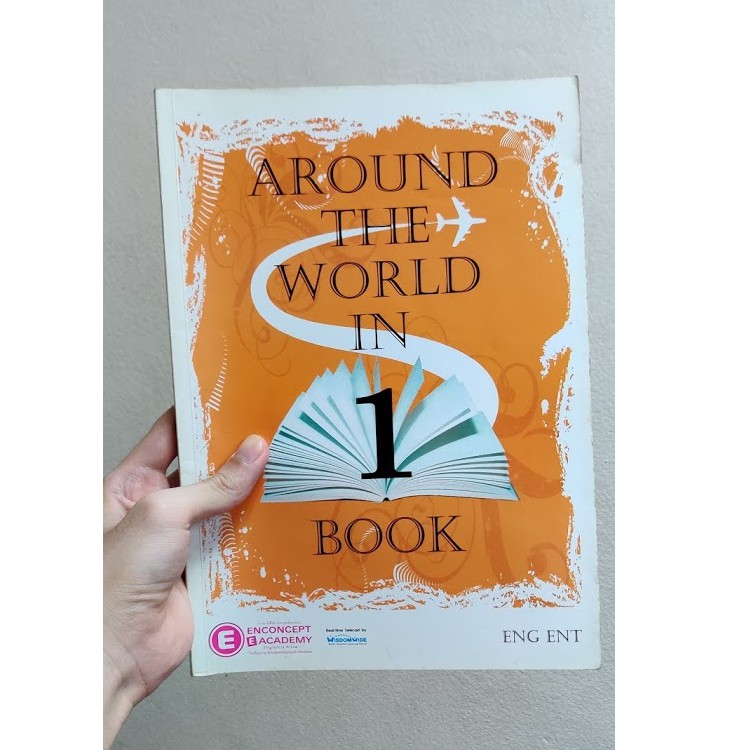 Around the world in 1 book หนังสือเสริมทักษะการอ่านข่าวภาษาอังกฤษ จับ ...