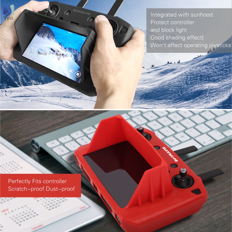 yy smart controller ฝาครอบซิลิโคนกันแดดสําหรับ dji 2 th - yyci.th ...