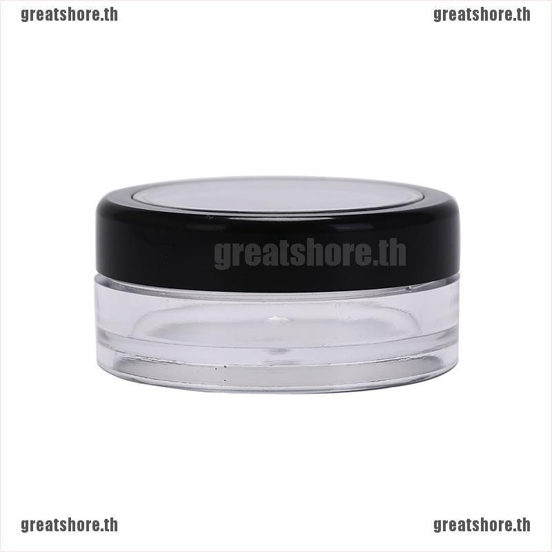 [COD+great]10g plastic empty loose powder pot with sieve cosmetic ...