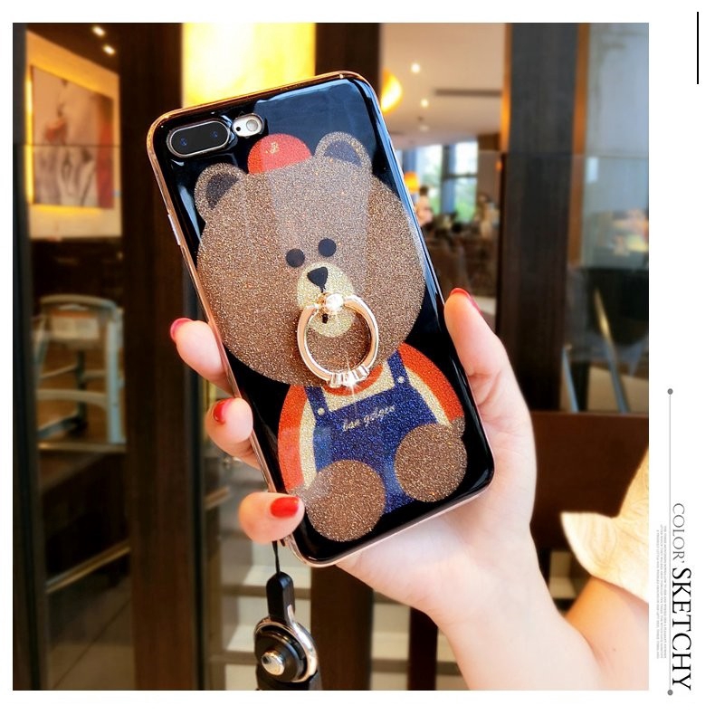 เคสมือถือกันกระแทกพร้อมสายคล้องสําหรับ Oppo Realme 3pro 5pro 6pro C2 C3 ...