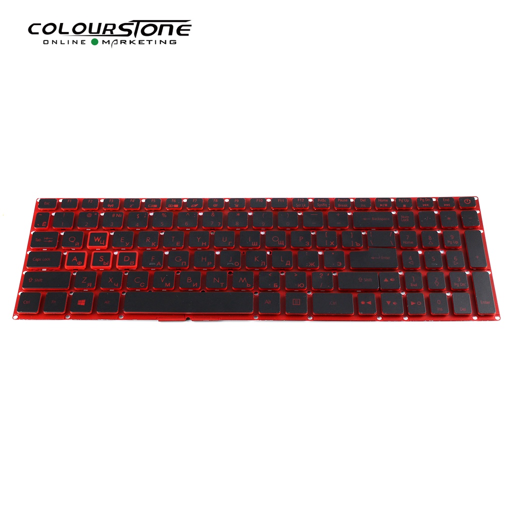 แป้นพิมพ์คอมพิวเตอร์ New Ru Back Light Laptop Keyboard With Framefor ...