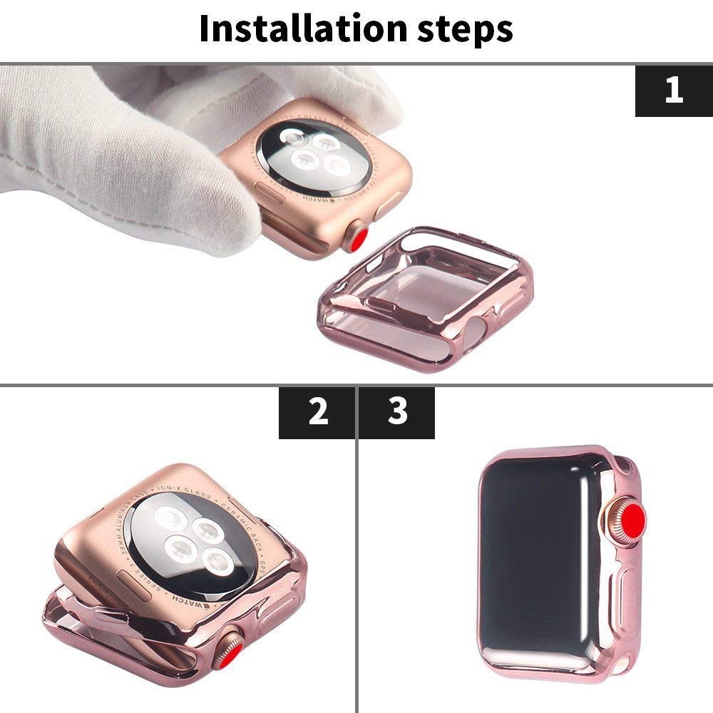 ↂﺴ เคส Apple Watch นิ่ม ครอบหน้าปัด Lgt4--- - uqczsdmcwn - ThaiPick