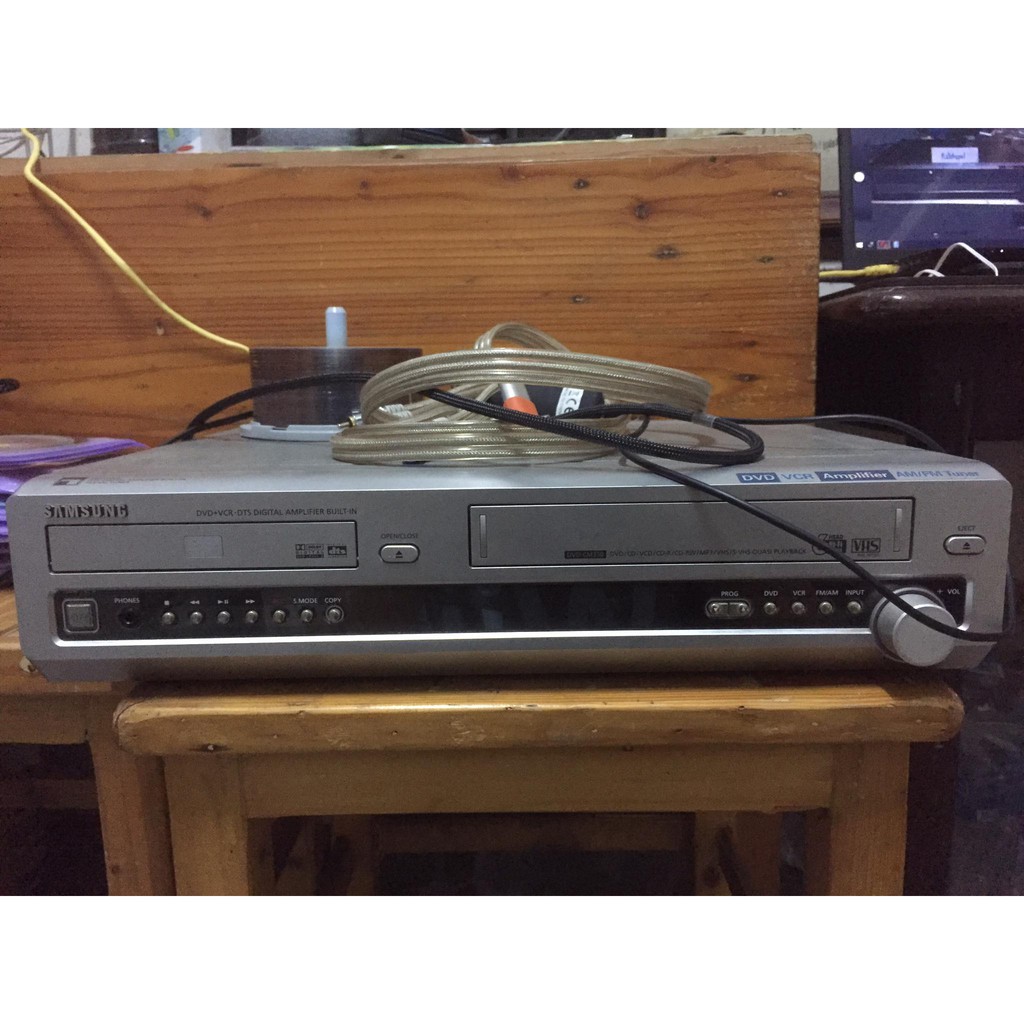 เครื่องวีดีโอเทป VHS Samsung ระบบ Hifi 6 หัวอ่าน | Shopee Thailand
