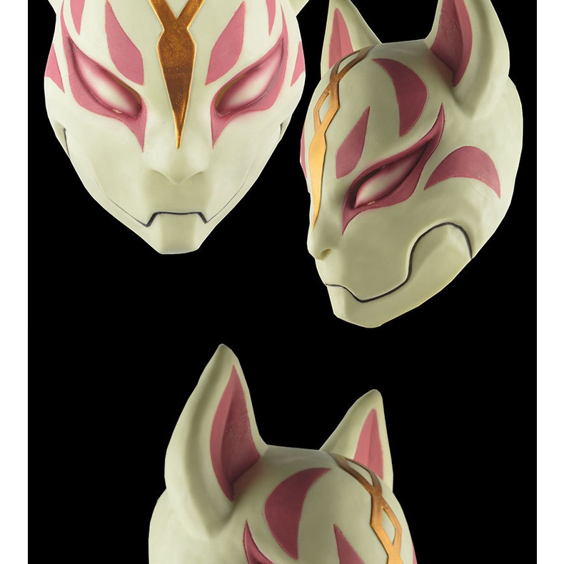 Night Fairy Fox Mask Resin Dance Mask Performance Party Fox Resin Foam ...