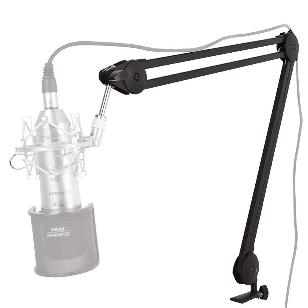 M612 ขาตั้งไมโครโฟนหนีบโต๊ะ clubhouseStand top table micphone ใช้งาน ...