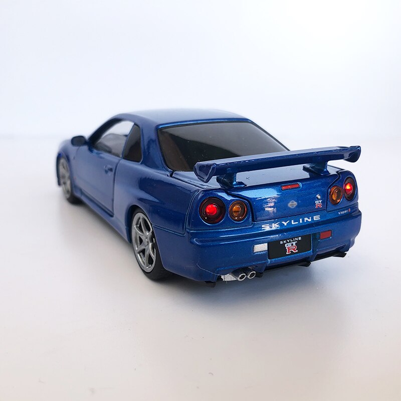 1/32 Alloy R34 SKYLINE GTR Toy Car Model Metal Diecast Model Vehicle ...